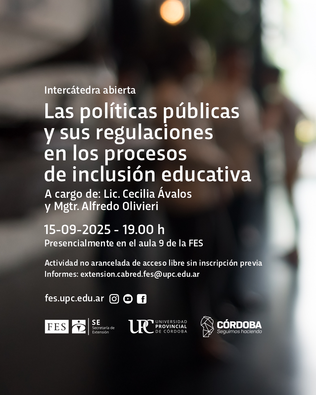 Intercátedra Abierta: “Políticas públicas y sus regulaciones en los ...